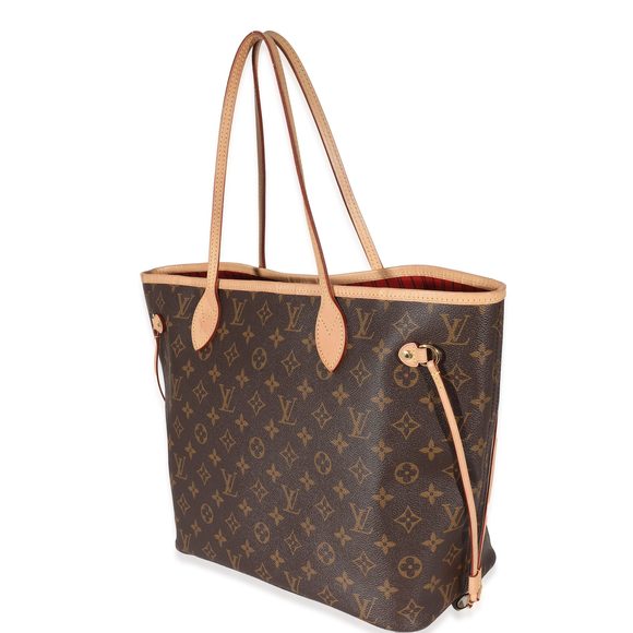 Louis Vuitton | Bags | Louis Vuitton Cerise Monogram Canvas Neverfull ...